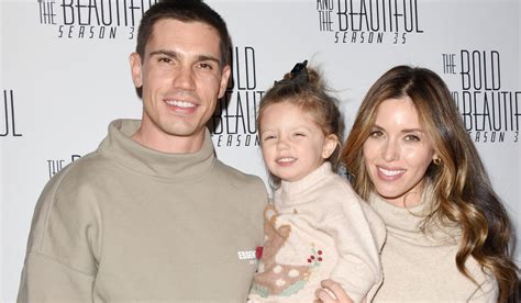Bold And Beautiful Photos Soap Star Tanner Novlan And Wife Kayla Ewell