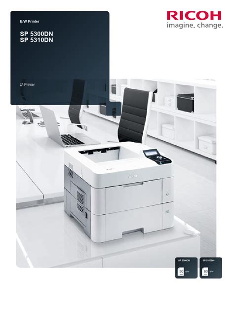 Ricoh Sp5300dn Pdf Printer Computing Usb