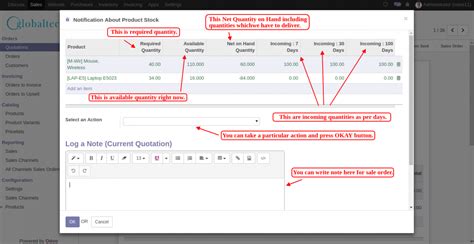 Get Stock Level Indicator In Odoo Sales Quotation Globalteckz
