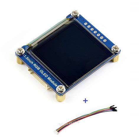 Waveshare 15inch Rgb Oled Display Module 128x128 Pixels Displaying