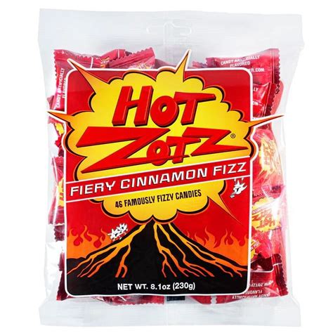 Zotz Hot Zotz Fiery Cinnamon Fizz Candy