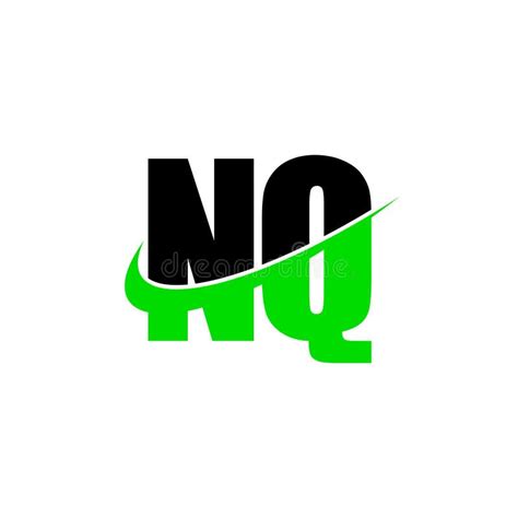 Letter NQ Simple Monogram Logo Icon Design Stock Vector Illustration Of Consulting Game