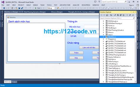 Share code đề tài quản lý học sinh Sinh viên viết bằng c kèm báo cáo