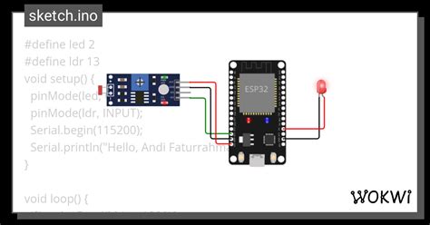 Modul 2 Wokwi Esp32 Stm32 Arduino Simulator