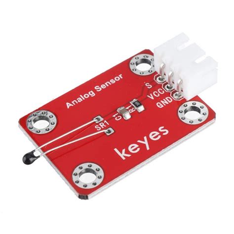Thermistor Sensor Pad Hole Anti Reverse Plug White Terminal Analog