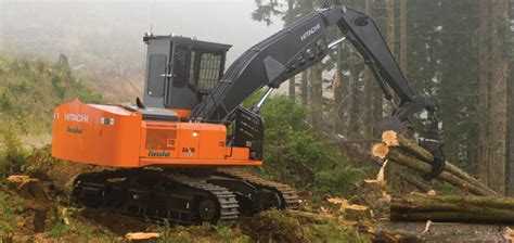 Hitachi Zx370f3 Log Loader Specs And Dimensions Veritread
