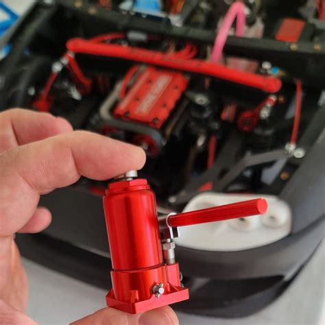 Jdm 163 Metal Hydraulic Jack Model Vertical Jack Accessory For 110 Rc