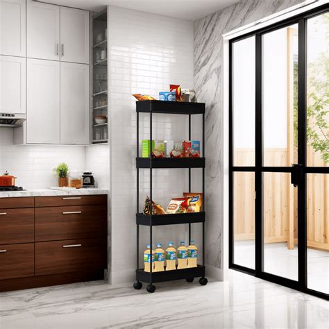 Multi Tier Storage Rack Easy To Organize Clutter Durable Can Hold Up