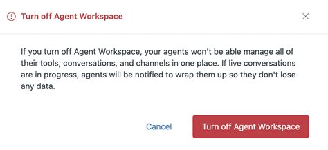 activating and deactivating the zendesk agent workspace zendesk help