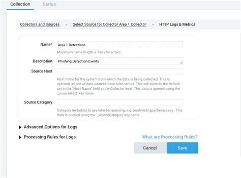 Sumo Logic Cloudflare Email Security Formerly Area 1 Docs