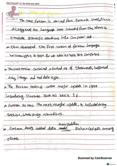 SOLUTION Lec The History Of Fortran Studypool