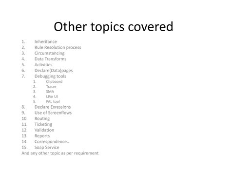 Computer Training Classes For Pega Pptx