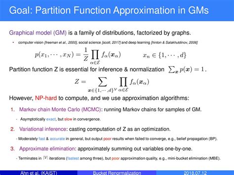 Bucket Renormalization For Approximate Inference Ppt Download