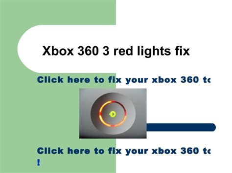 Poweruavs Xbox 360 3 Red Lights