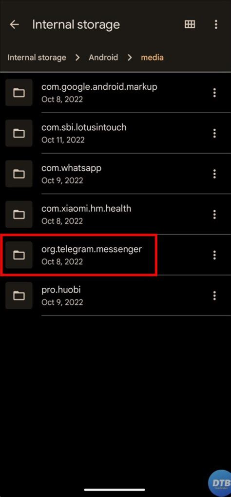 5 Ways To Fix Telegram Files Not Showing In File Manager