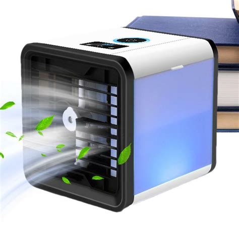 데스크탑 냉각 선풍기 Usb 증발 공기 냉각기 개인 미니 데스크탑 냉각 선풍기 3 풍속 에어컨 용품 가열 냉각 및 통풍구