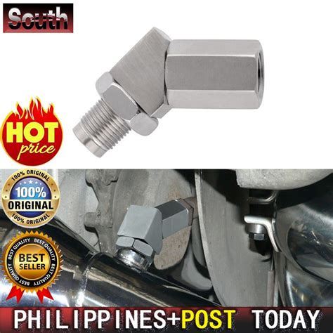 45 Degree Angle O2 Oxygen Sensor Extender Spacer Engine Light Adapter Bung Accessories M18 1 5