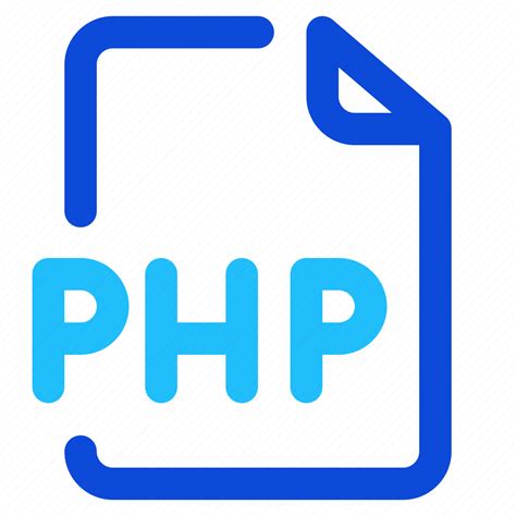Php File Format Document Icon Download On Iconfinder