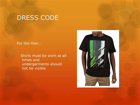 Ppt Dress Code Powerpoint Presentation Free Download Id2042049
