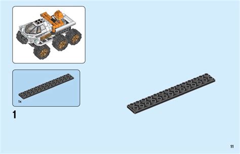 Lego Instructions For Set 60225 Rover Testing Drive City Mars