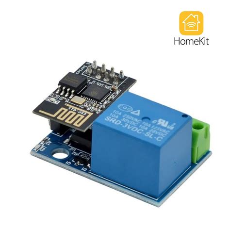 Релейный модуль esp8266 esp 01 01s 5В с wi fi для homekit купить с