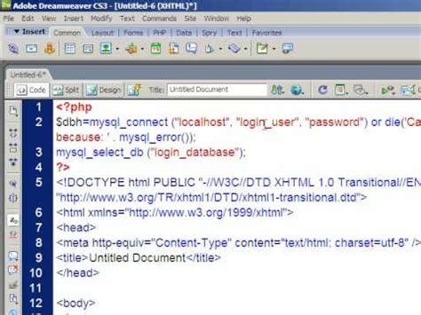6 Connecting A PHP Webpage To A MySQL Database YouTube