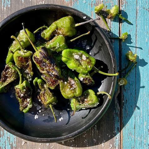 Pan Fried Padron Peppers At Denise Callaghan Blog