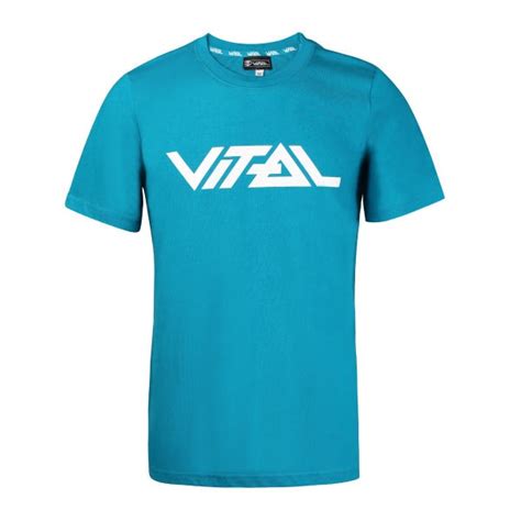 Vital T Shirt Logo Teal Sportsworld