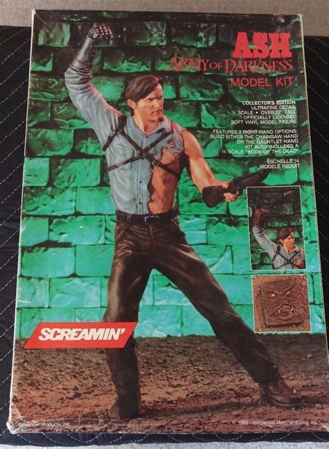 Screamin Model Kits Ash Evil Dead Unbuilt New Vinyl 14 Scale