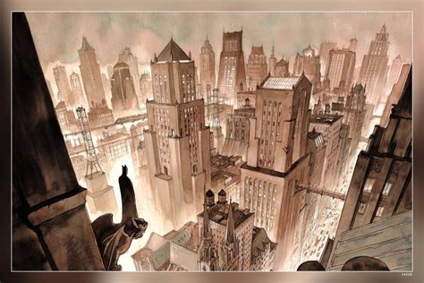 Gotham City Backdrop