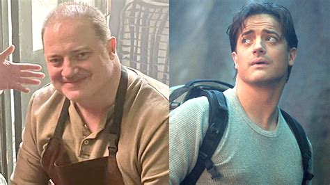 Располневший Брендан Фрейзер воссоединился со звездой «Мумии спустя 14