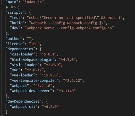 不使用脚手架配置最简单的vue项目 moope 博客园