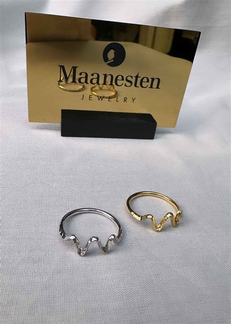 Sonar Ring Silver Maanesten Anthondk