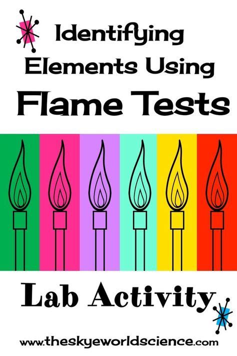 11 Best Flame Test Ideas Flame Test Chemistry Classroom Teaching Chemistry