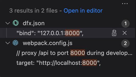 error failed to get frontend address developers internet computer