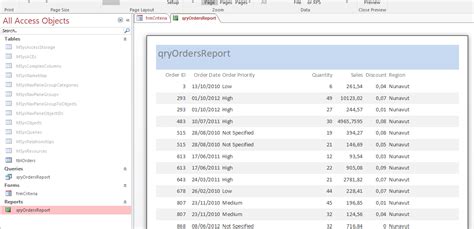 Being Responsive With Microsoft Access Query Criteria