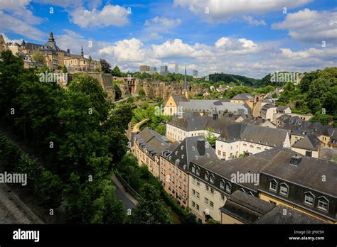 Lower Town District Grund Luxembourg City Grand Duchy Of Luxembourg