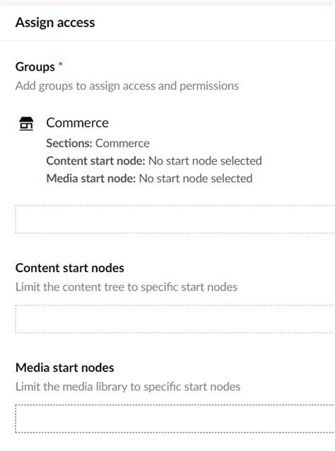 Access Only To Commerce Section Vendr Support