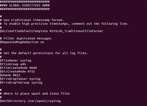 rsyslog linux