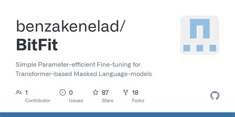 bitfit run glue py at main · benzakenelad bitfit · github