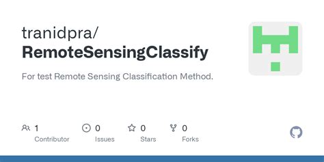 Github Tranidpraremotesensingclassify For Test Remote Sensing