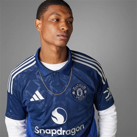 Clothing Manchester United 24 25 Away Jersey Blue Adidas Egypt