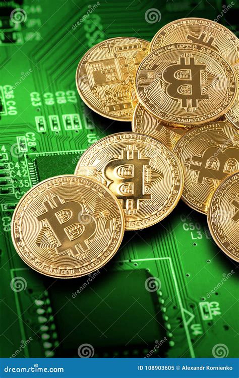 The Mining Cryptography Stock Image Image Of Background 108903605