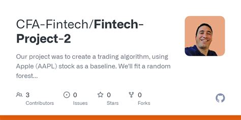 Github Cfa Fintechfintech Project 2 Our Project Was To Create A Trading Algorithm Using