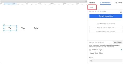 Axure Tips How To Design Tab Bar Quickly And Effectively Axureboutique