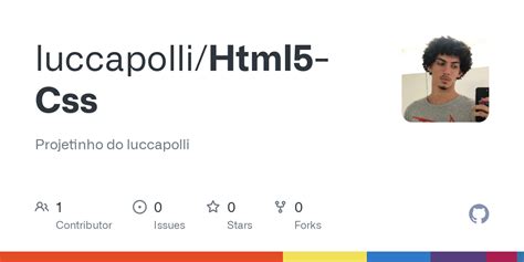 GitHub Luccapolli Html Css Projetinho Do Luccapolli