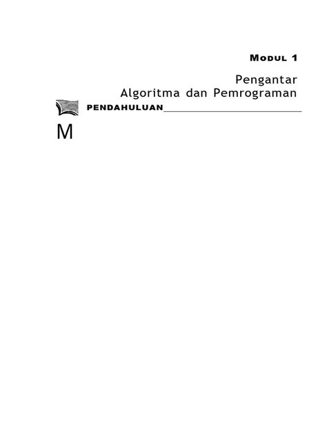 Materi Algoritma Dan Pemrograman Pdf