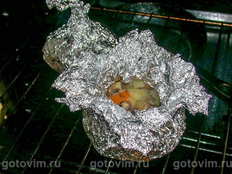 Овощи запеченные в фольге Рецепт с фото