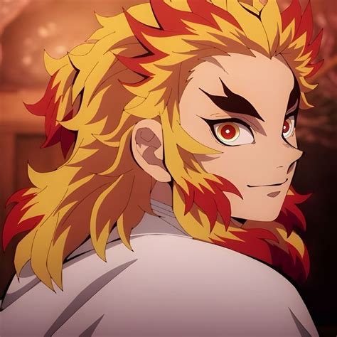 Kyojuro Rengoku Icon ☻ Personagens De Anime Fantasias De Anime