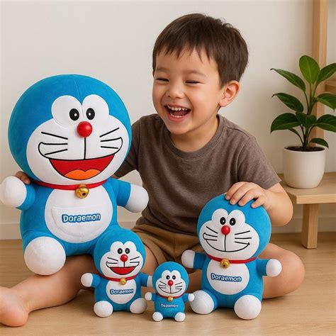 New Series Boneka Doraemon Halus Sni Dolls Toys Plushie Yelvo Empuk